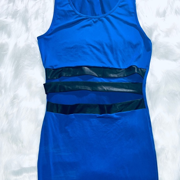 GoJane | Dresses | Gojane Electric Blue Cutout Dress | Poshmark